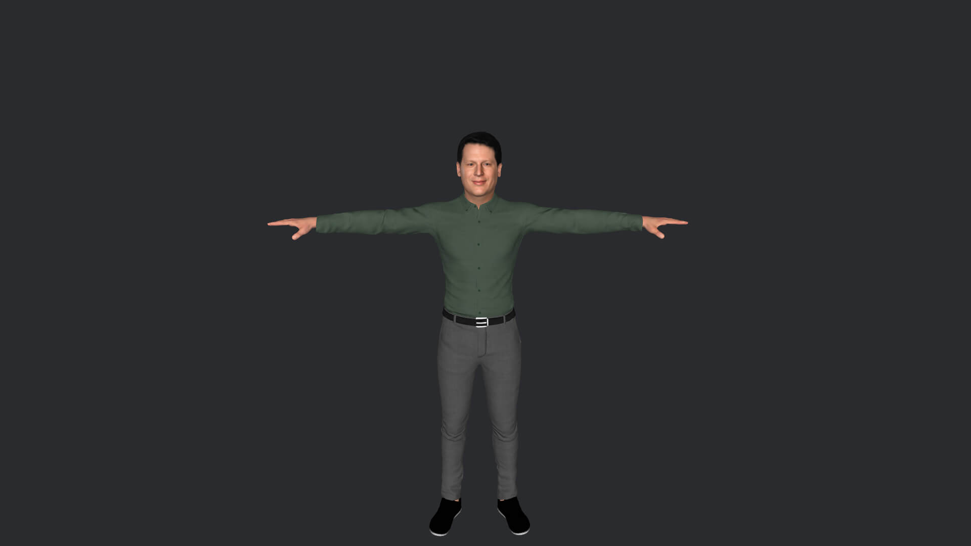Al Gore Realistic Full Body Fully Rigged Character - 3D Model by meta ...