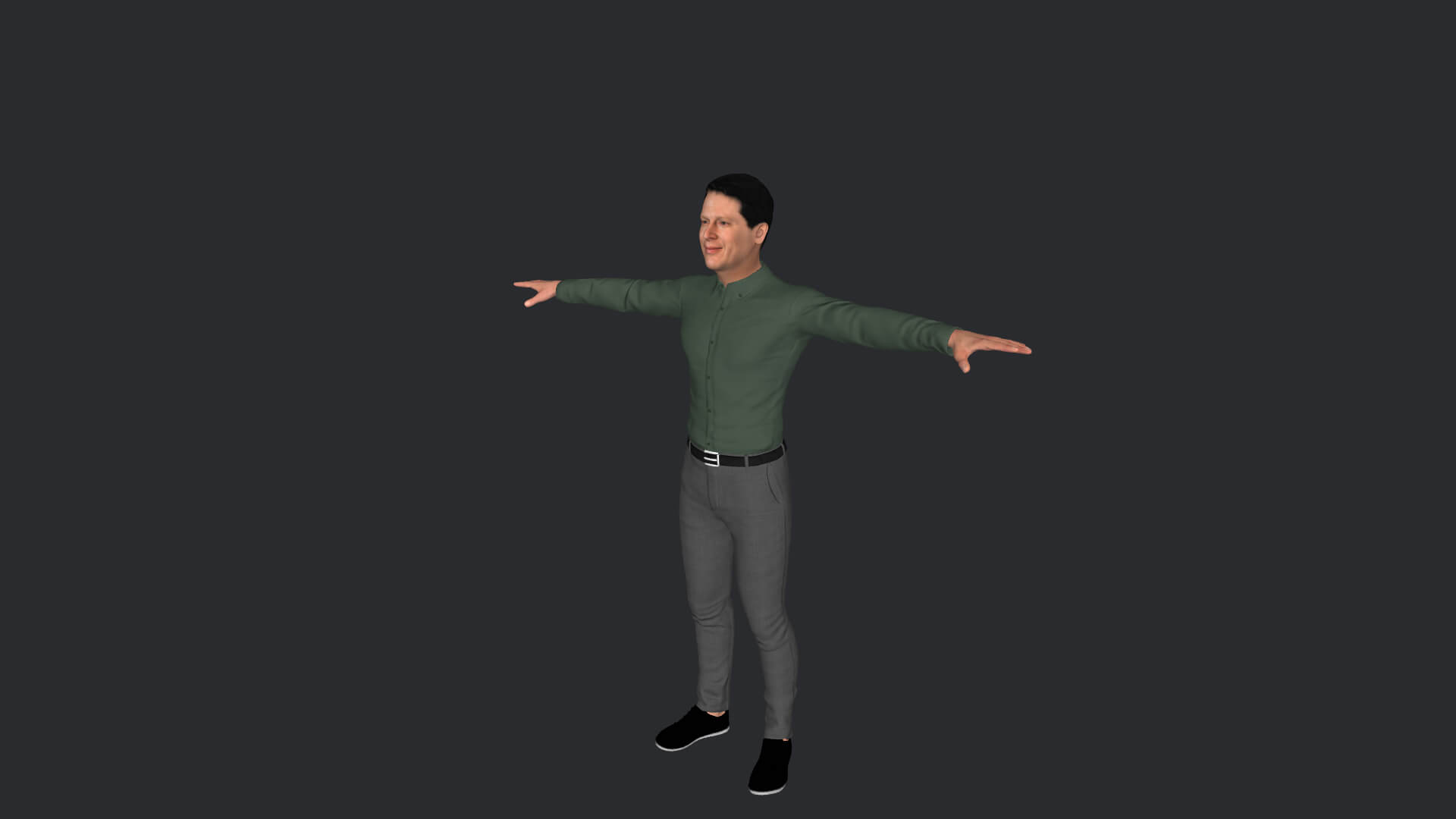 Al Gore Realistic Full Body Fully Rigged Character - 3D Model by meta ...