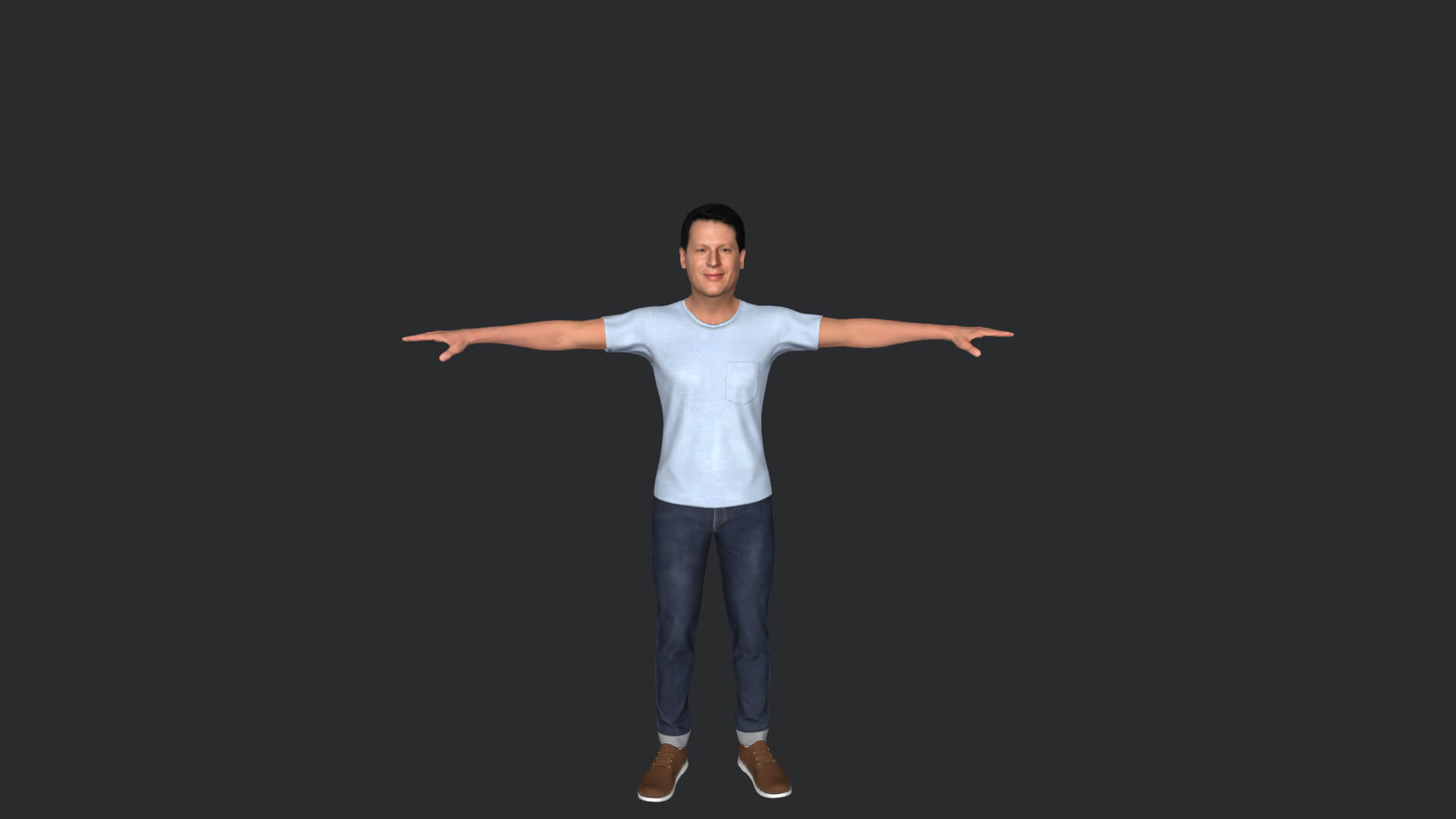 Al Gore Realistic Full Body Fully Rigged Character - 3D Model by meta ...