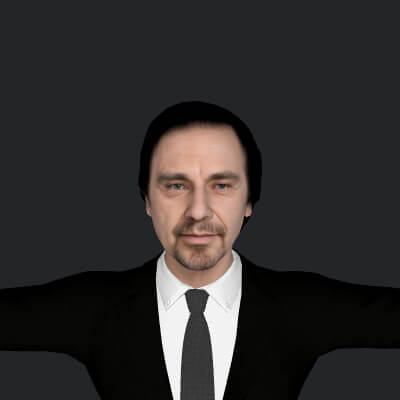 Al-Pacino Realistic Full Body Fully Rigged Character 3D Model by meta ...