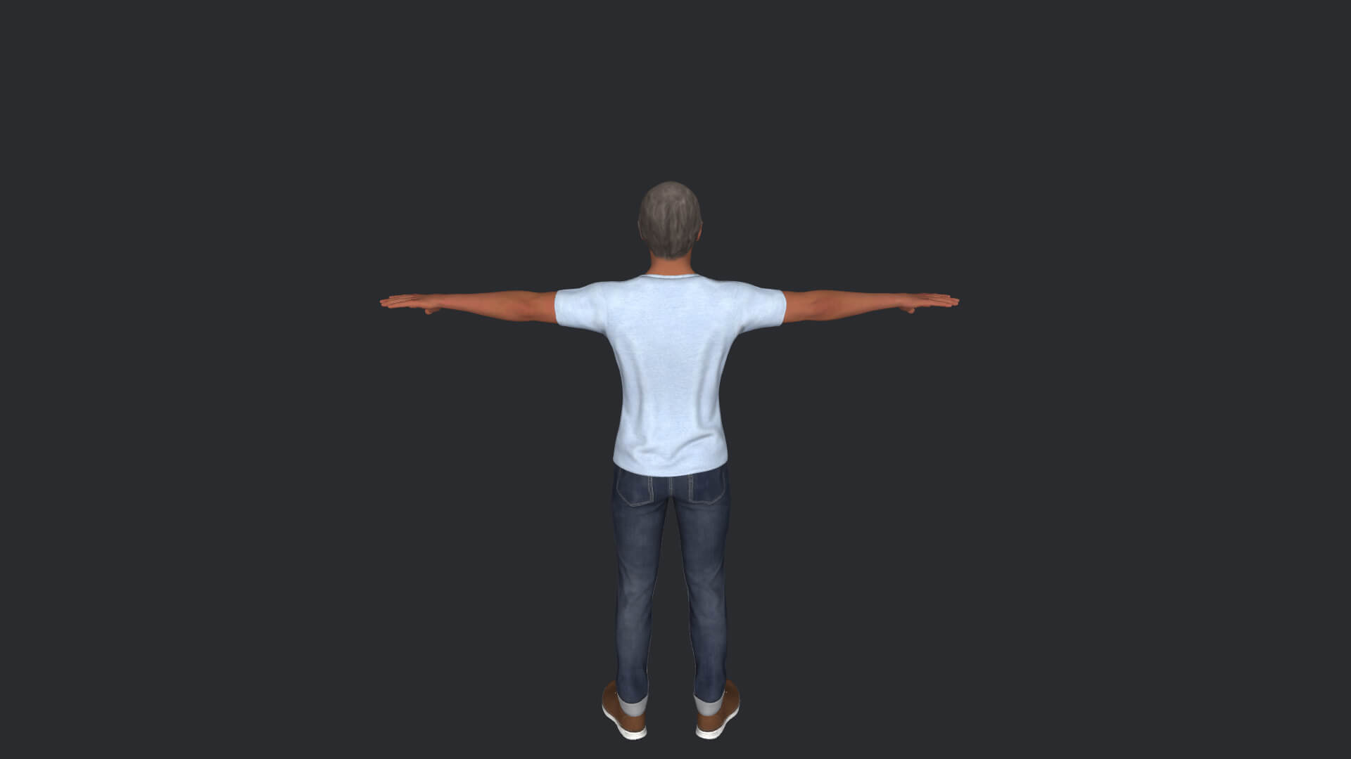 Albert Einstein Character - 3D Model by meta avatars