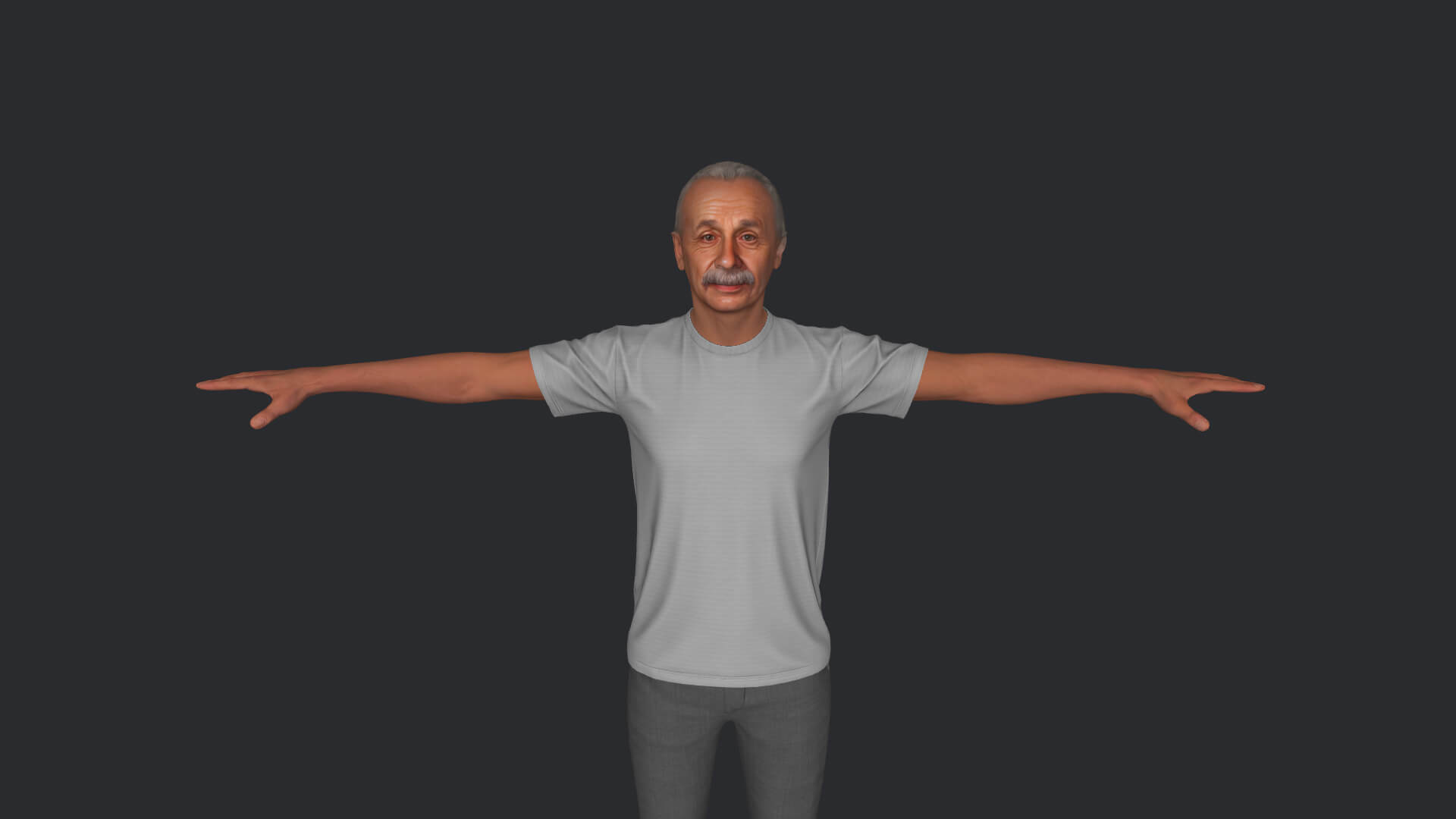 Albert Einstein Character - 3D Model by meta avatars