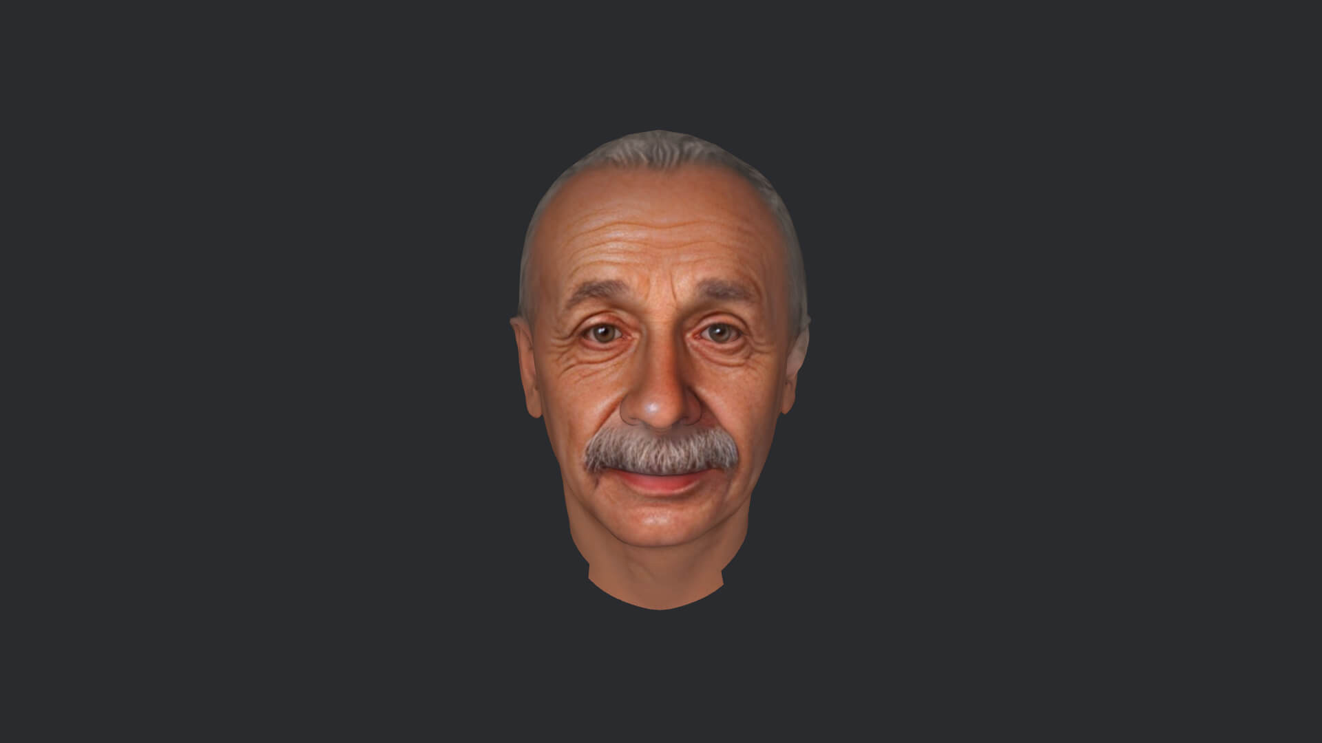Albert Einstein Character - 3D Model by meta avatars