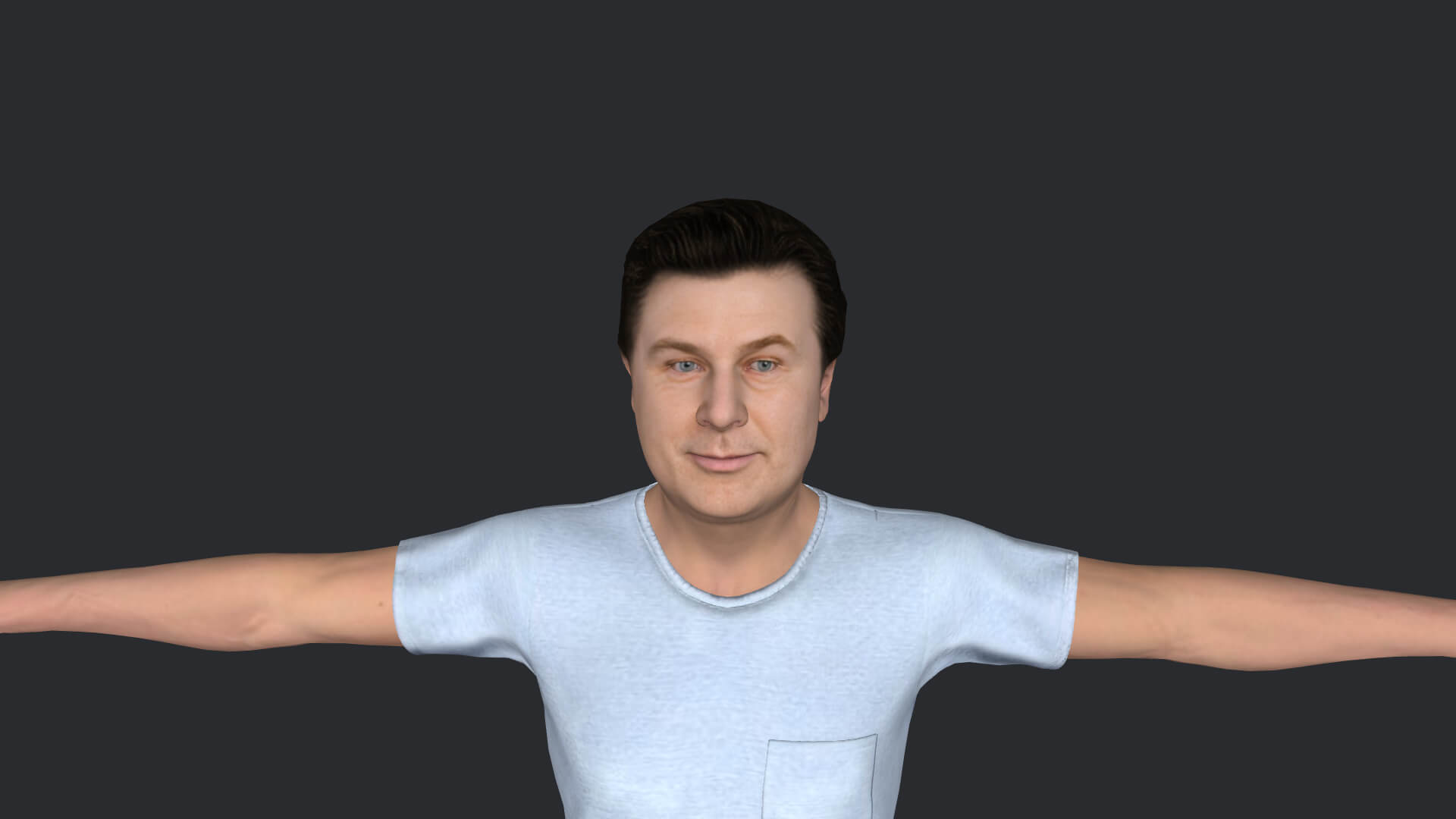 Alec Baldwin Realistic Full Body Fully Rigged Character - 3D Model by ...