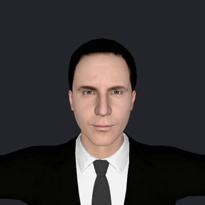 Alessandro Nivola Realistic Full Body Fully Rigged Character - 3D Model ...