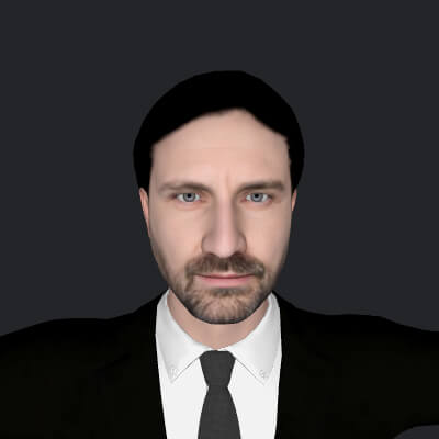 Alex Skarbek Realistic Full Body Fully Rigged Character - 3D Model by ...