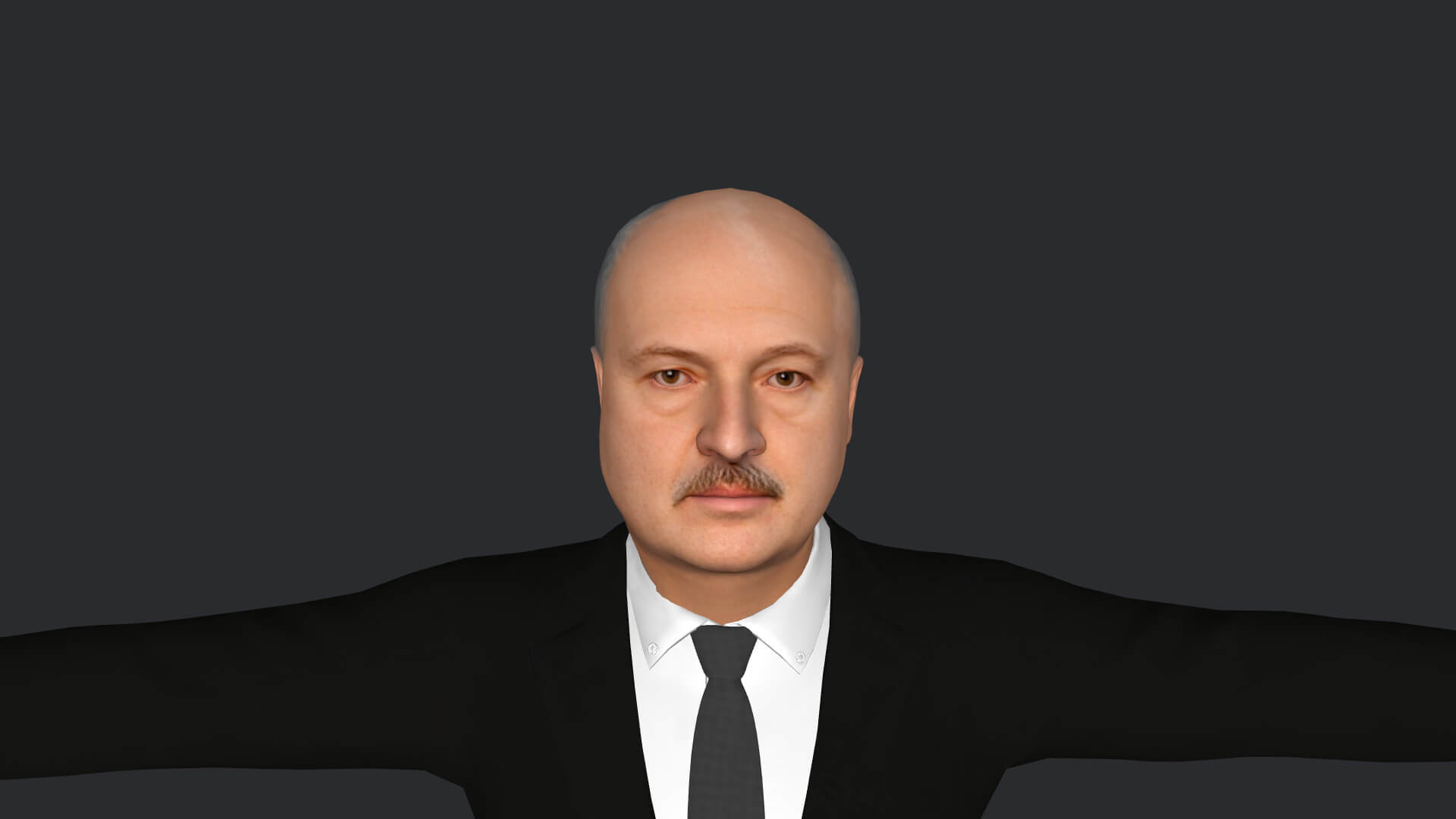 Alexander Lukashenko Hyper Realistic Fully Rigged Character - 3D Model ...