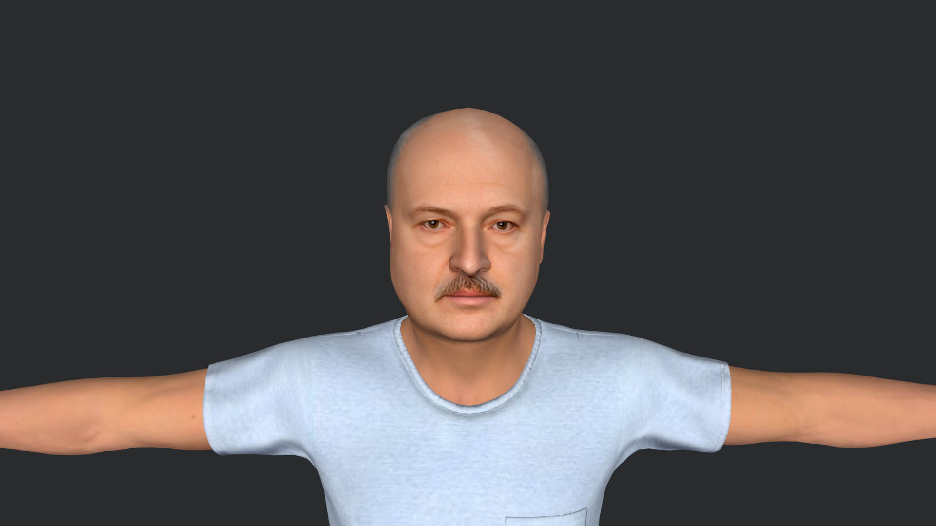 Alexander Lukashenko Hyper Realistic Fully Rigged Character - 3D Model ...