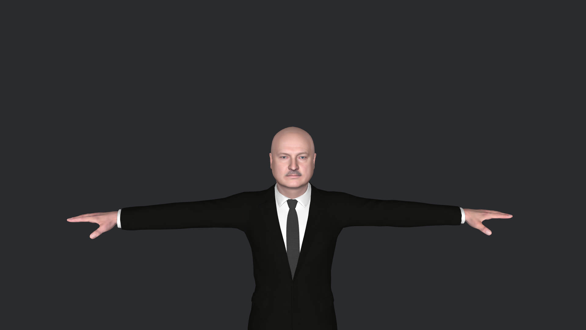 Alexander Lukashenko Realistic Fully Rigged Character - 3D Model by ...