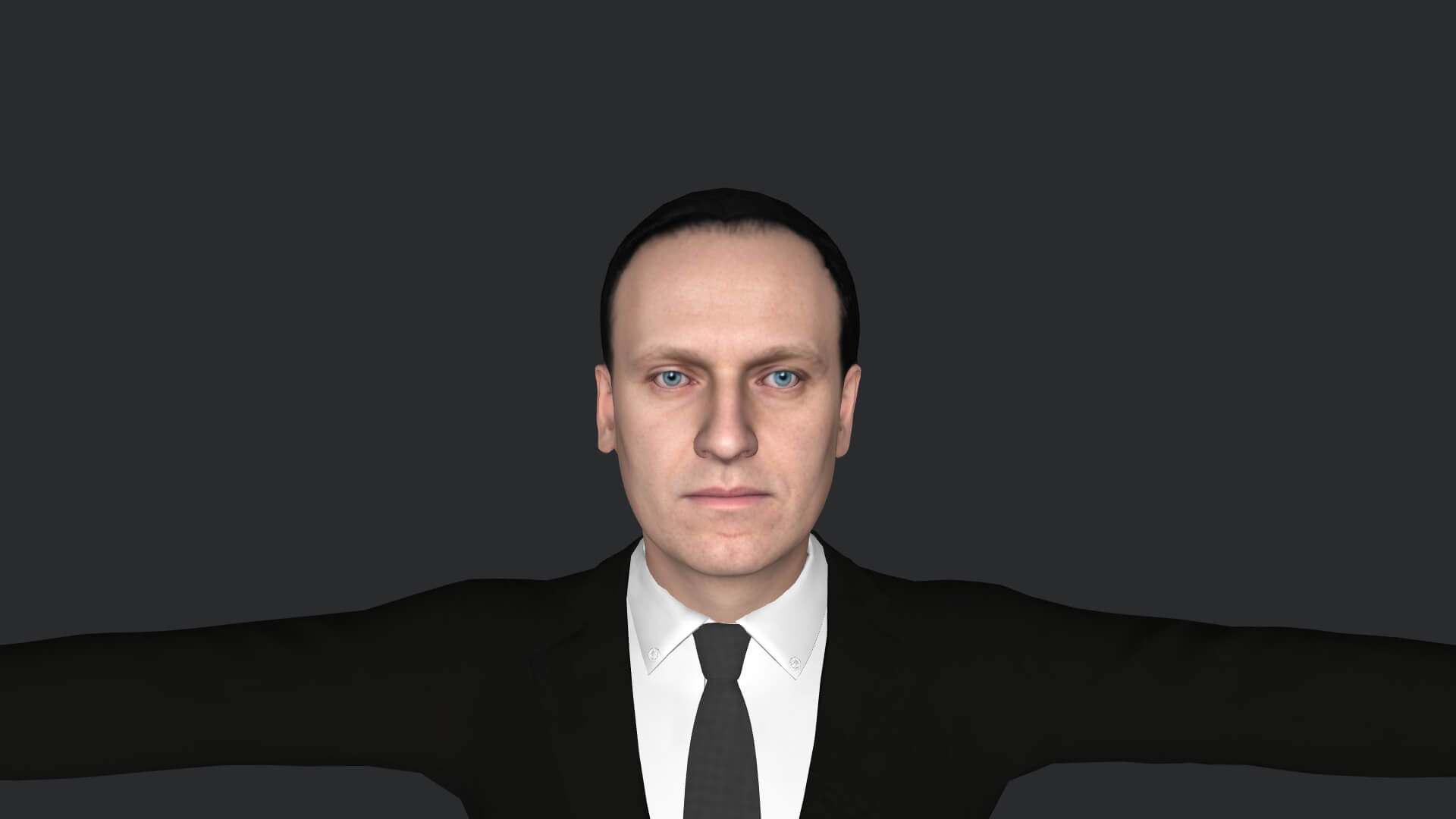 Alexey Navalny Realistic Full Body Fully Rigged Character - 3D Model by ...