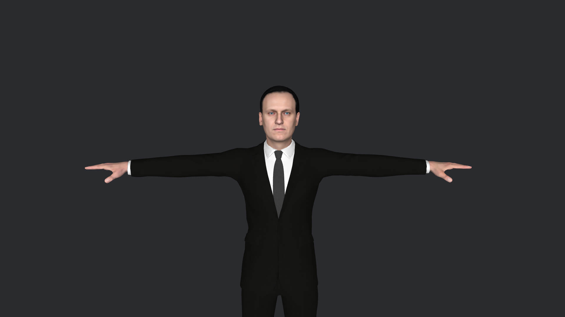 Alexey Navalny Realistic Full Body Fully Rigged Character - 3D Model by ...