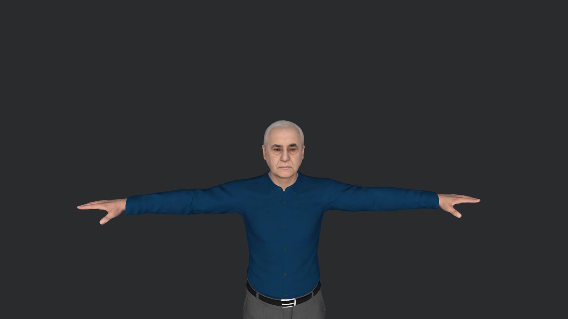 Ali Asadov Realistic Full Body Fully Rigged Character - 3D Model by ...