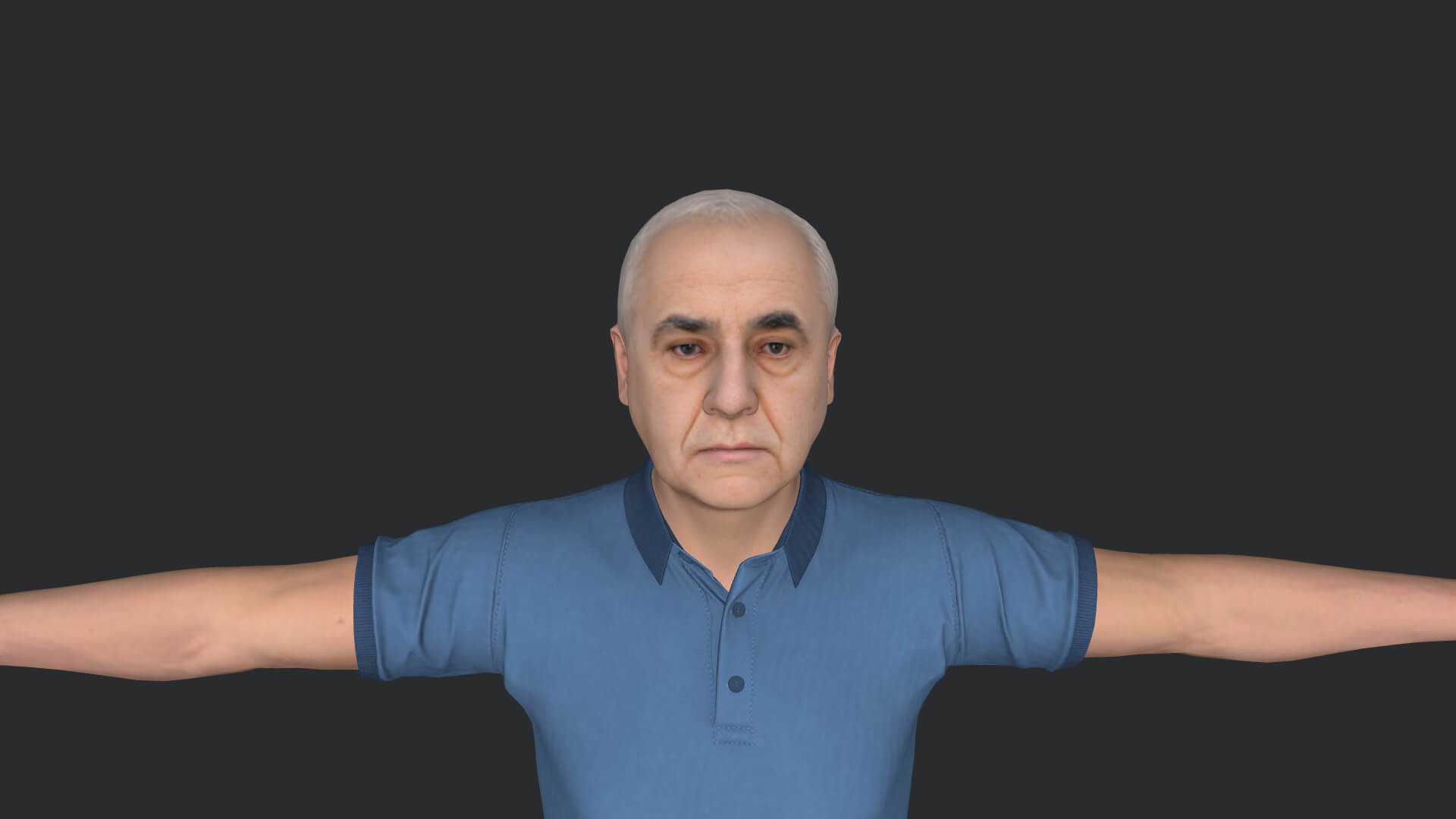 Ali Asadov Realistic Full Body Fully Rigged Character - 3D Model by ...