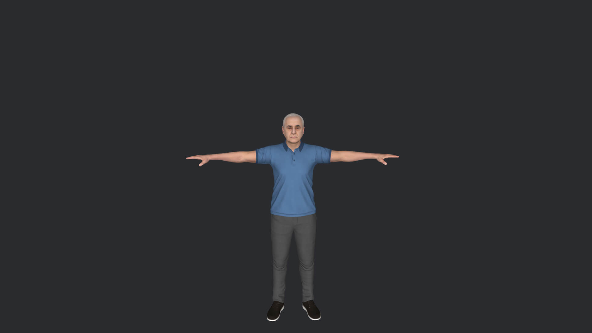 Ali Asadov Realistic Full Body Fully Rigged Character - 3D Model by ...