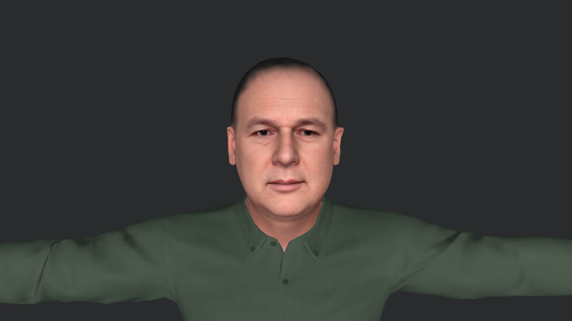 Allen Chastanet Realistic Full Body Fully Rigged Character - 3D Model ...