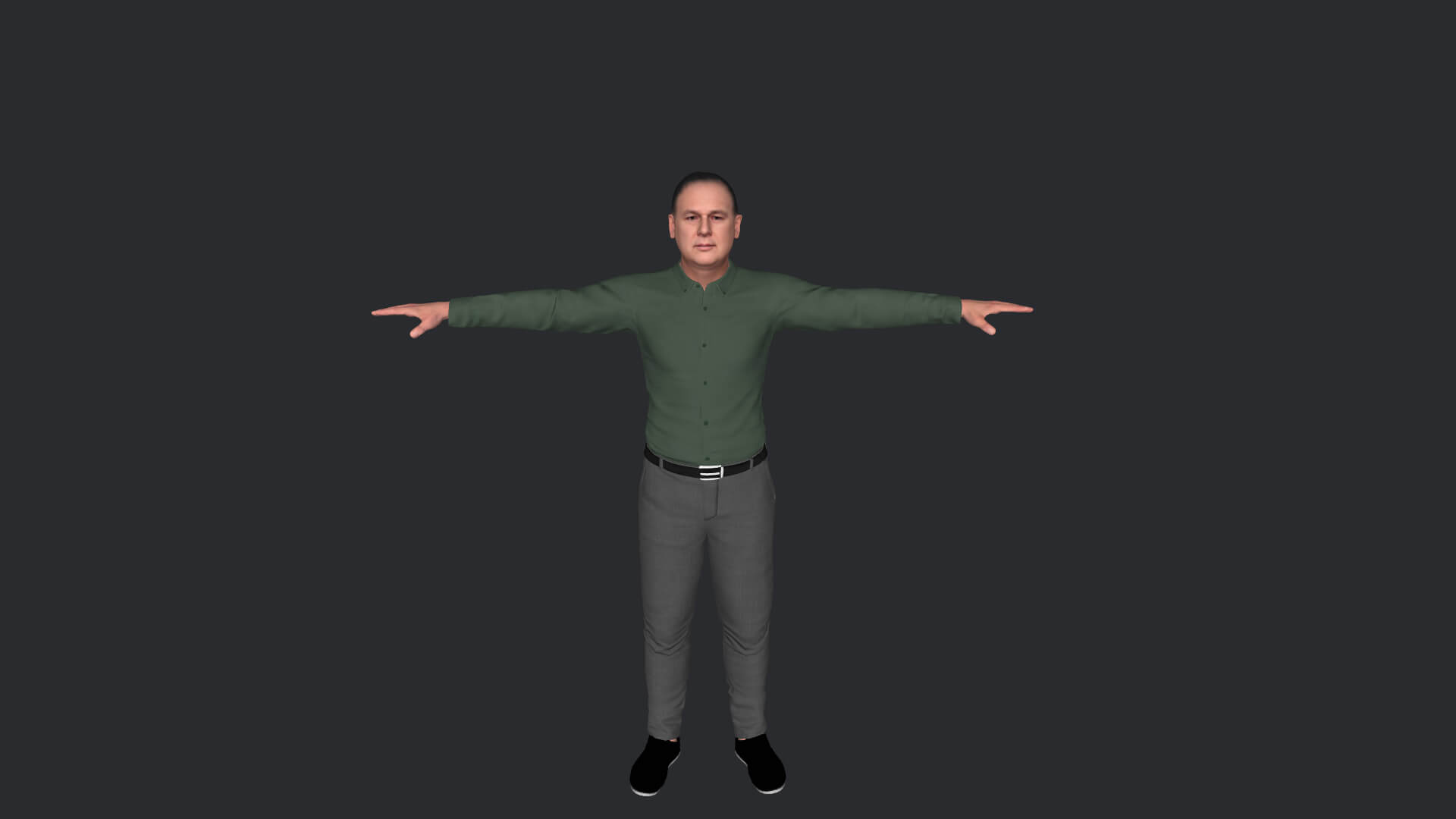Allen Chastanet Realistic Full Body Fully Rigged Character - 3D Model ...