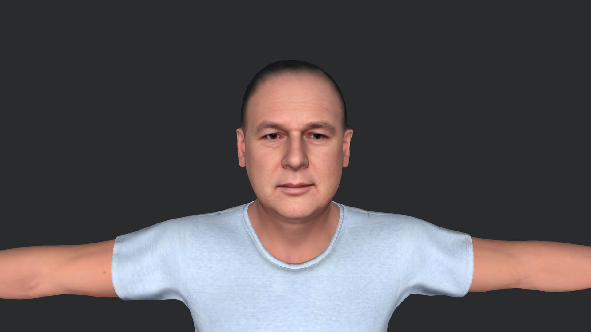 Allen Chastanet Realistic Full Body Fully Rigged Character - 3D Model ...