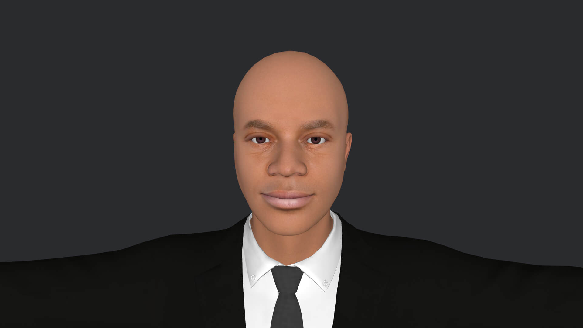 Alonzo Bodden Realistic Full Body Fully Rigged Character - 3D Model by meta avatars