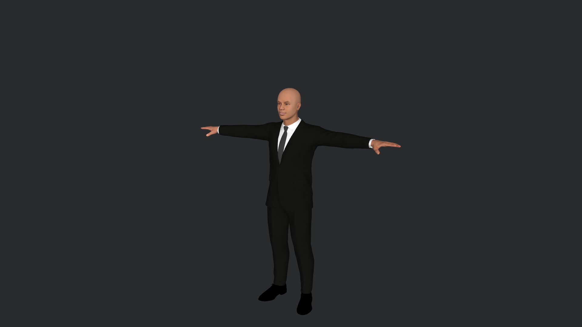 Alonzo Bodden Realistic Full Body Fully Rigged Character - 3D Model by meta avatars
