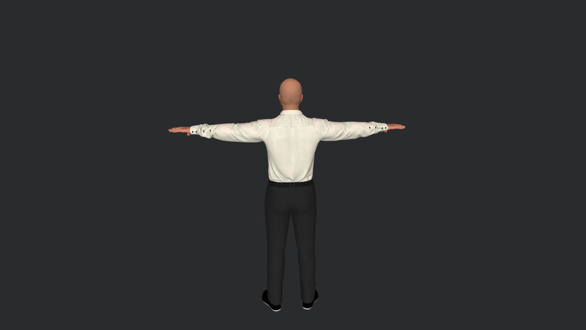 Alonzo Bodden Realistic Full Body Fully Rigged Character - 3D Model by meta avatars
