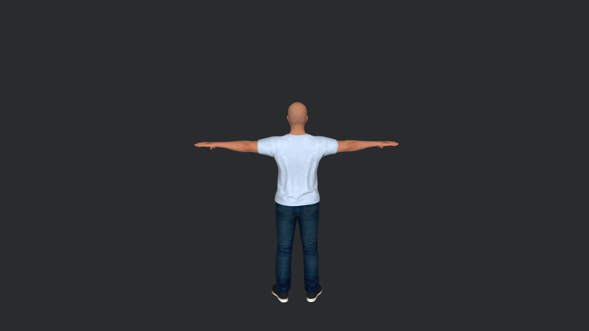 Alonzo Bodden Realistic Full Body Fully Rigged Character - 3D Model by meta avatars