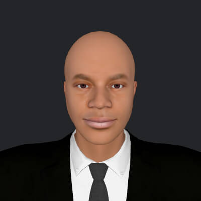 Alonzo Bodden Realistic Full Body Fully Rigged Character - 3D Model by ...