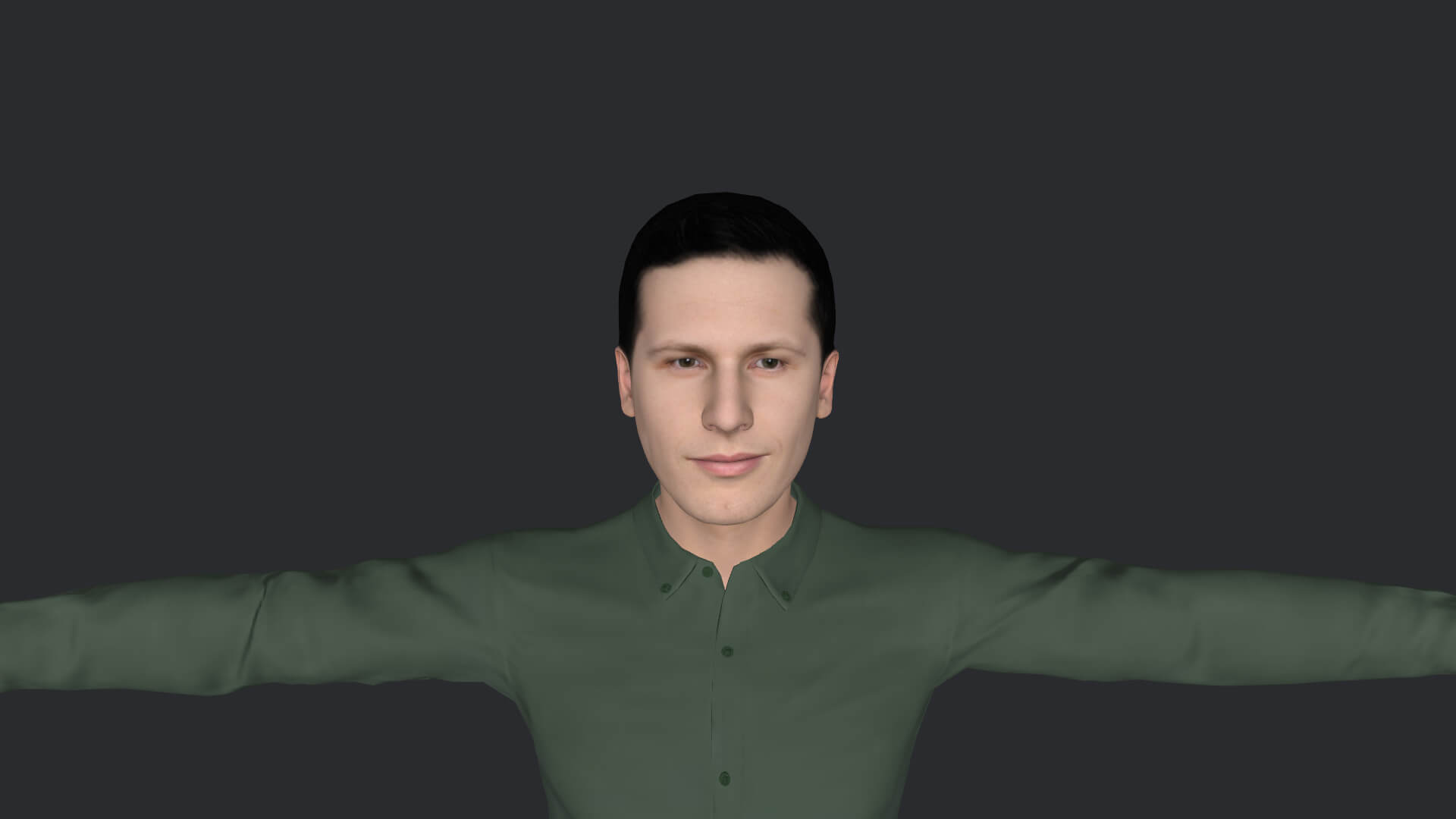 Andy Sandberg Realistic Full Body Fully Rigged Character - 3D Model by ...