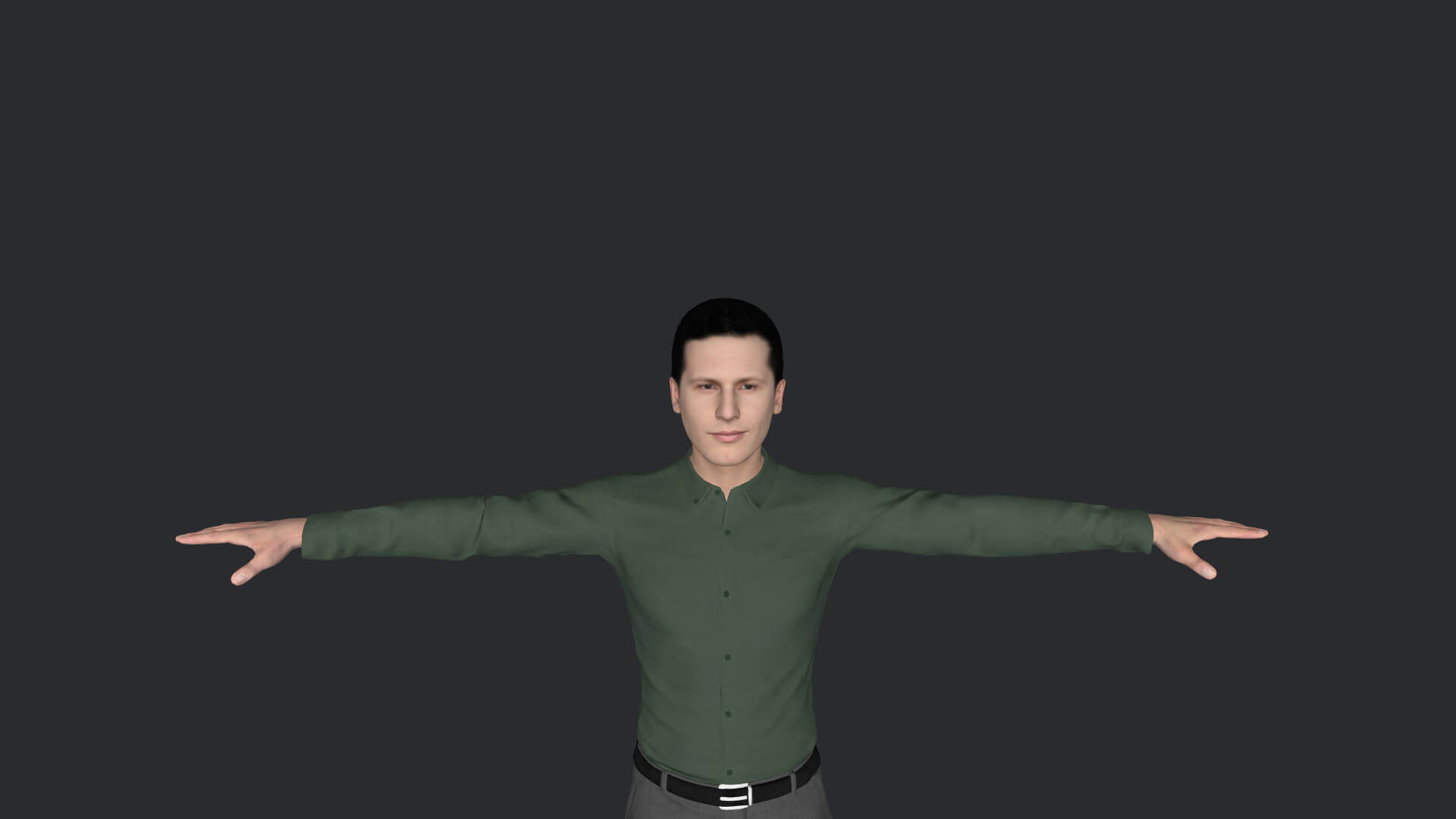 Andy Sandberg Realistic Full Body Fully Rigged Character - 3D Model by ...