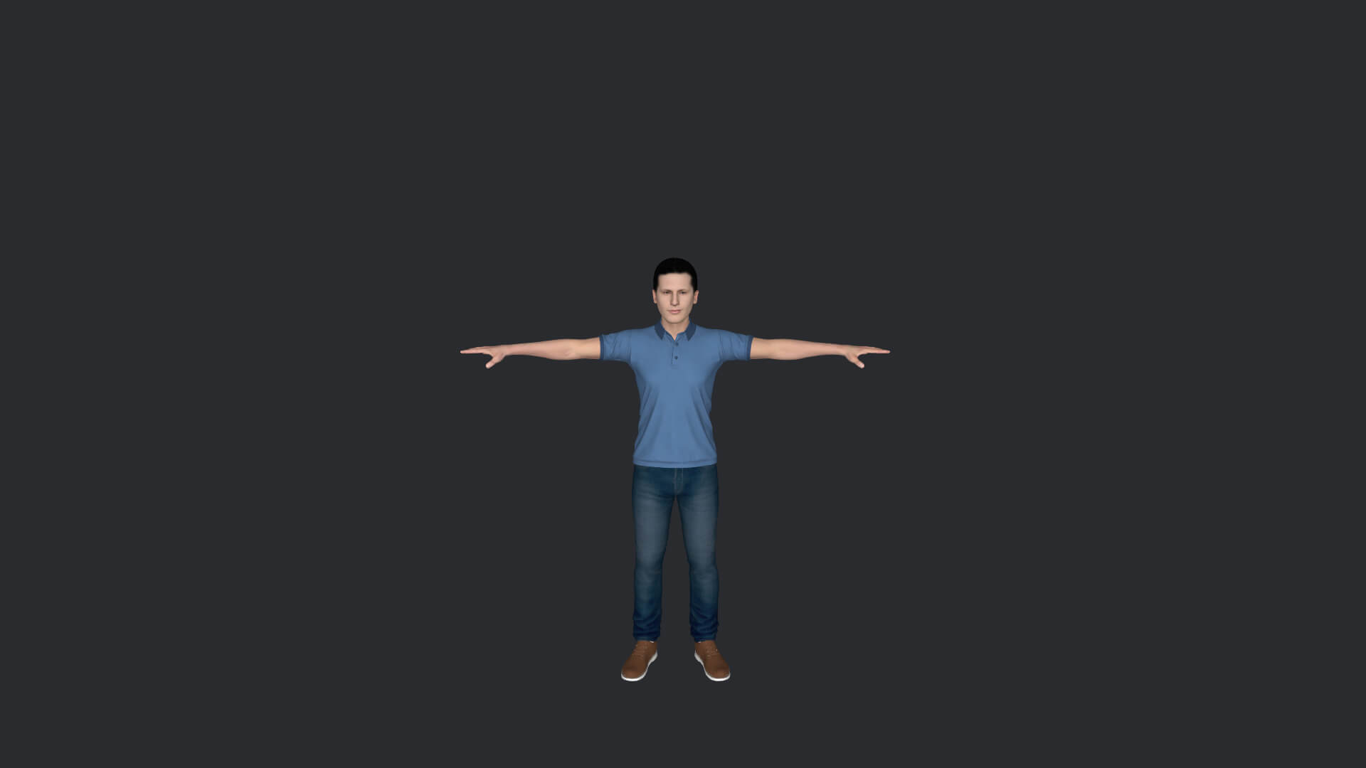 Andy Sandberg Realistic Full Body Fully Rigged Character - 3D Model by ...