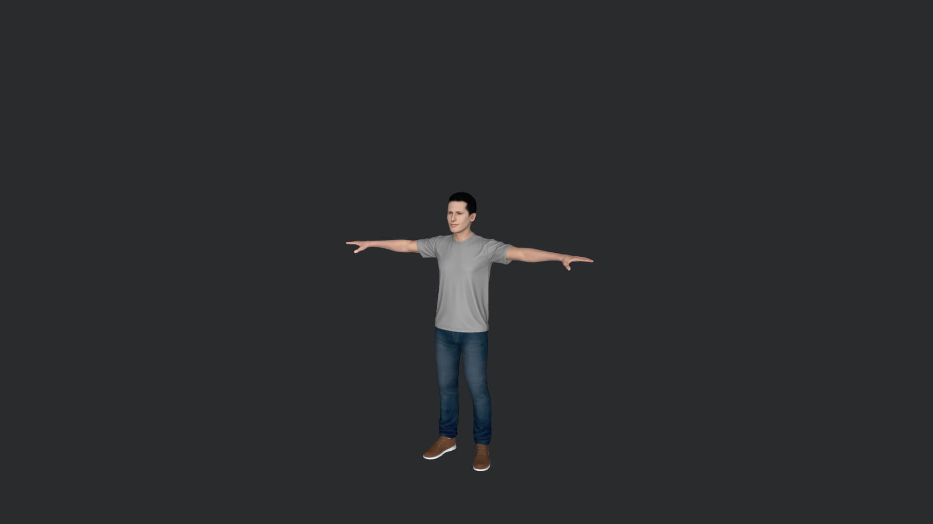 Andy Sandberg Realistic Full Body Fully Rigged Character - 3D Model by ...