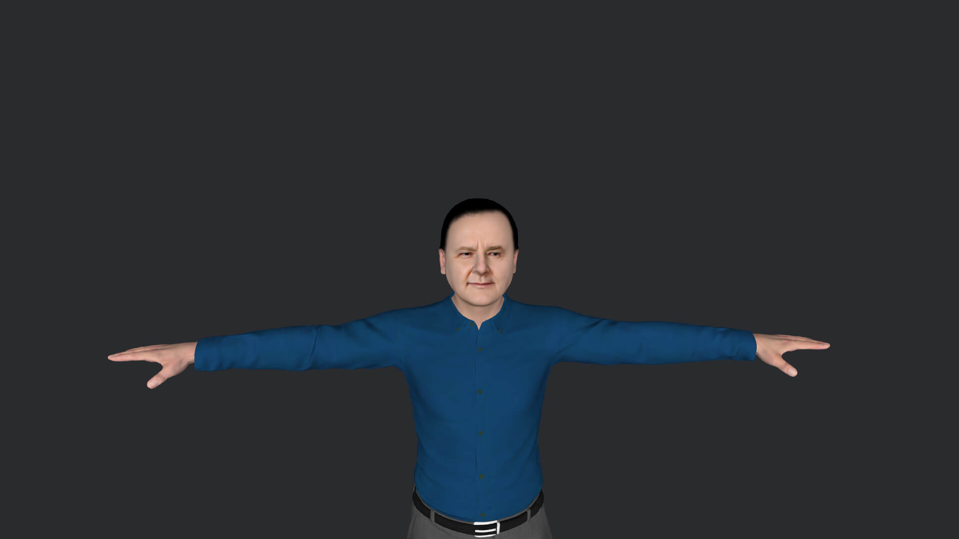 Anthony Albanese Realistic Full Body Fully Rigged Character - 3D Model ...