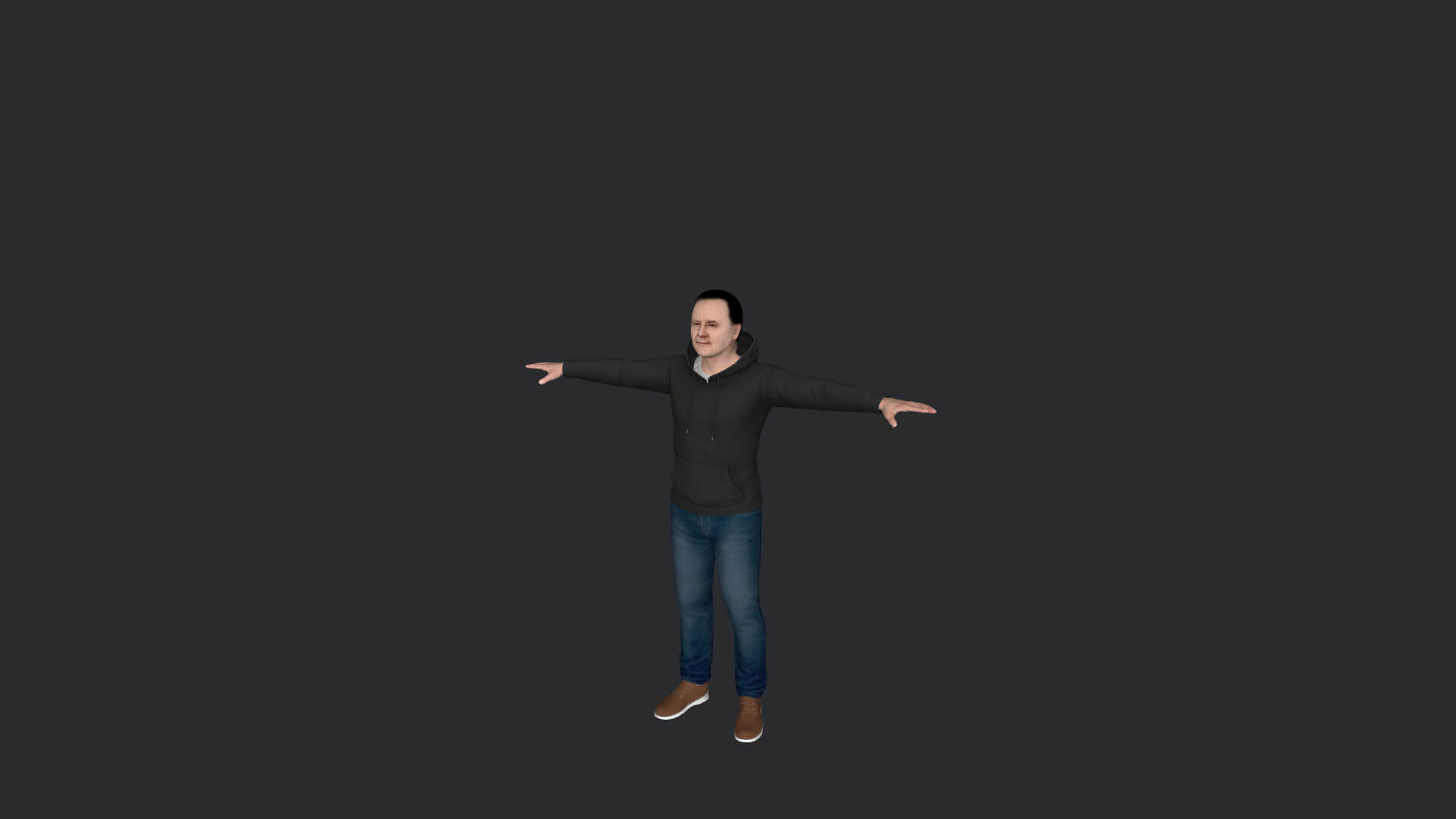 Anthony Albanese Realistic Full Body Fully Rigged Character - 3D Model ...