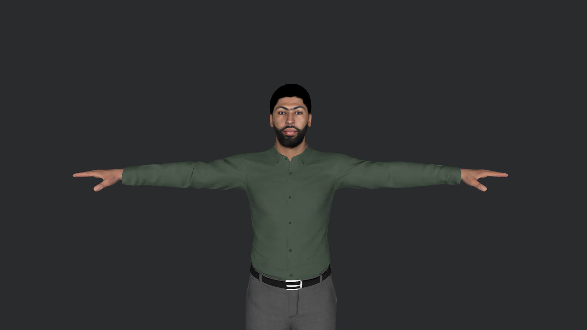 Anthony Davis Realistic Full Body Fully Rigged Character - 3D Model by ...