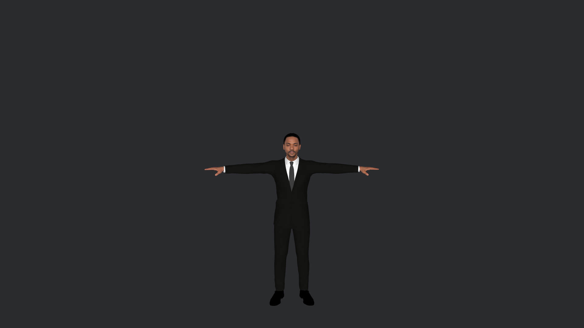 Anthony Mackie Realistic Full Body Fully Rigged Character - 3D Model by ...