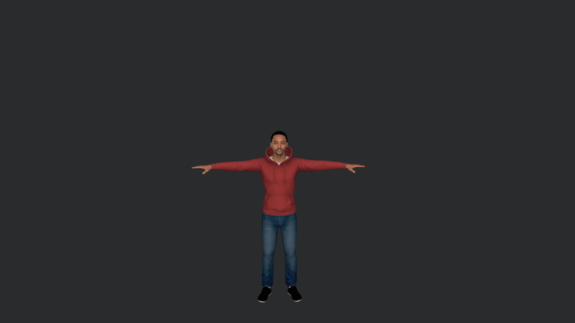 Anthony Mackie Realistic Full Body Fully Rigged Character - 3D Model by ...