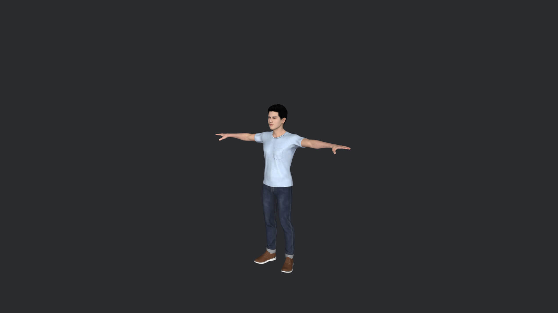 Anthony Padilla Realistic Full Body Fully Rigged Character - 3D Model ...