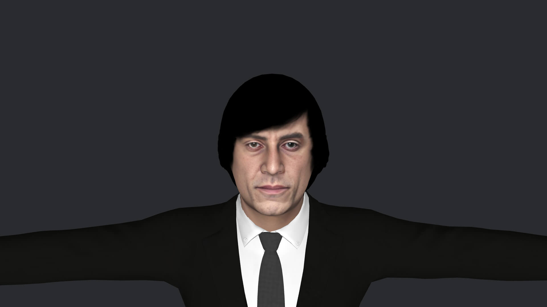 Anton Chigurh Realistic Full Body Fully Rigged Character - 3D Model by ...