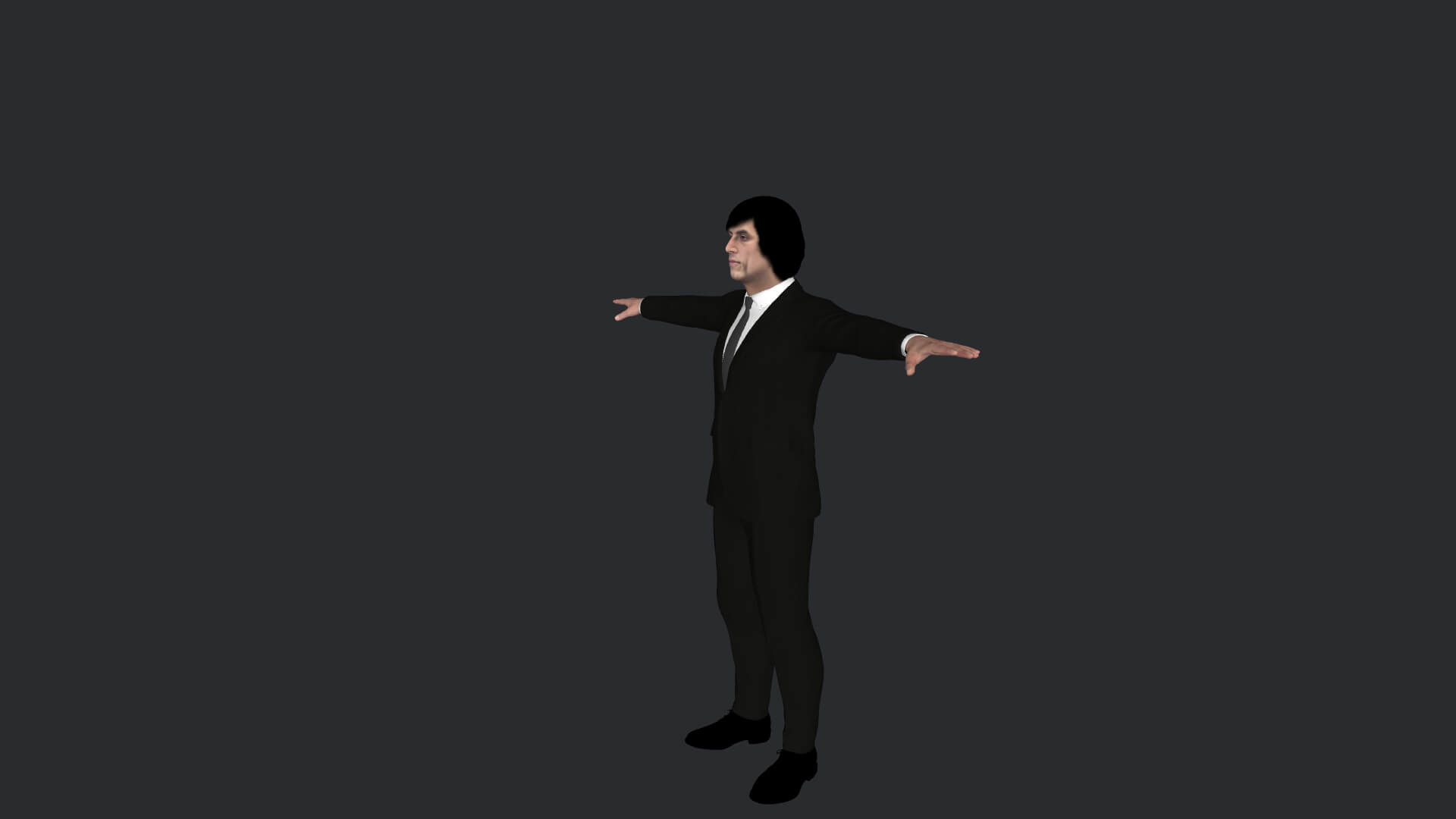 Anton Chigurh Realistic Full Body Fully Rigged Character - 3D Model by ...