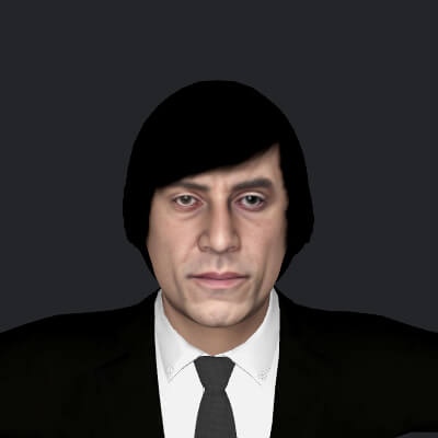 Anton Chigurh Realistic Full Body Fully Rigged Character - 3D Model by ...