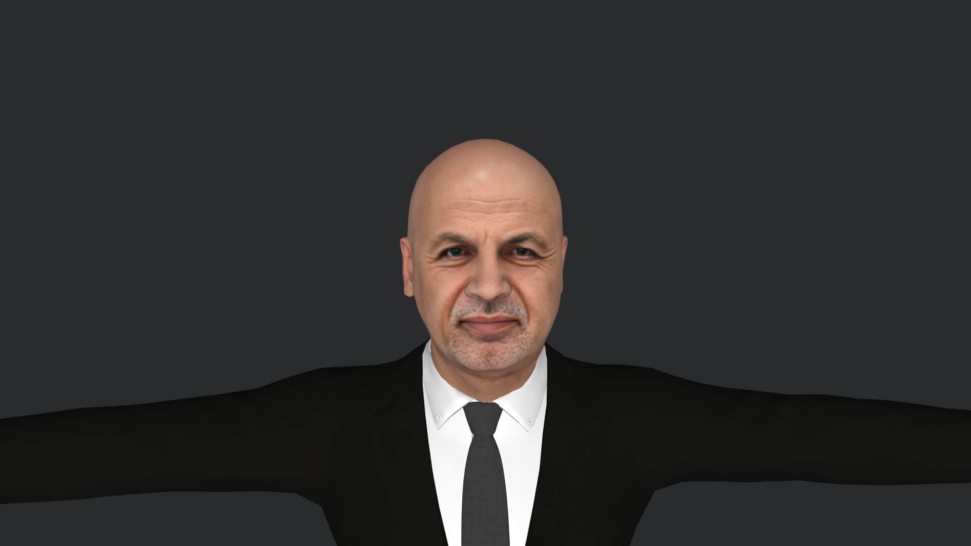 Ashraf Ghani Realistic Full Body Fully Rigged Character - 3D Model by ...