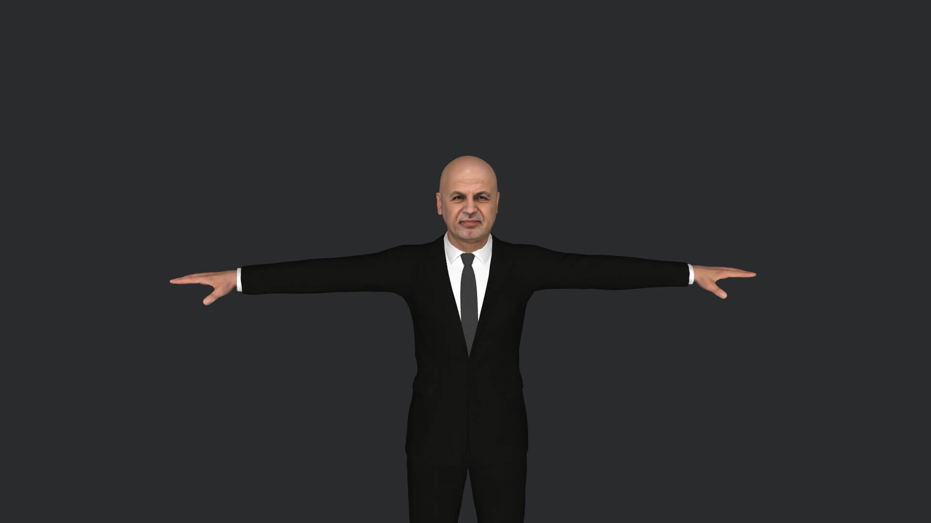 Ashraf Ghani Realistic Full Body Fully Rigged Character - 3D Model by ...