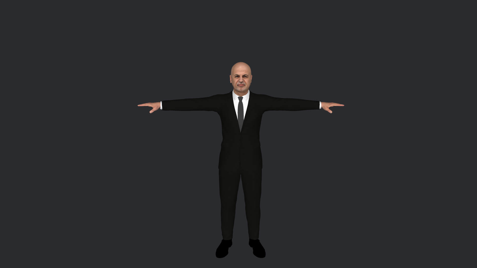 Ashraf Ghani Realistic Full Body Fully Rigged Character - 3D Model by ...