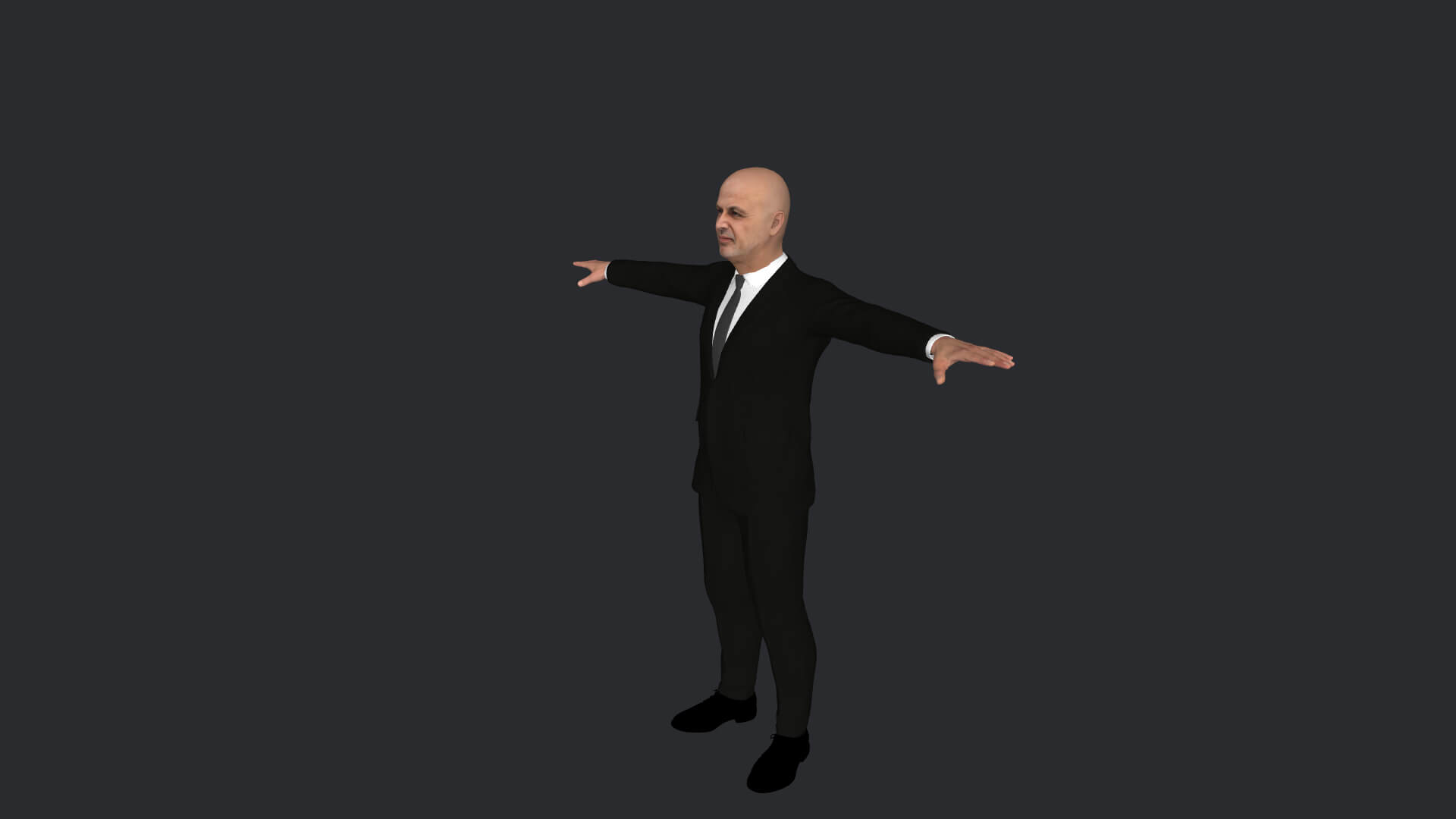 Ashraf Ghani Realistic Full Body Fully Rigged Character - 3D Model by ...