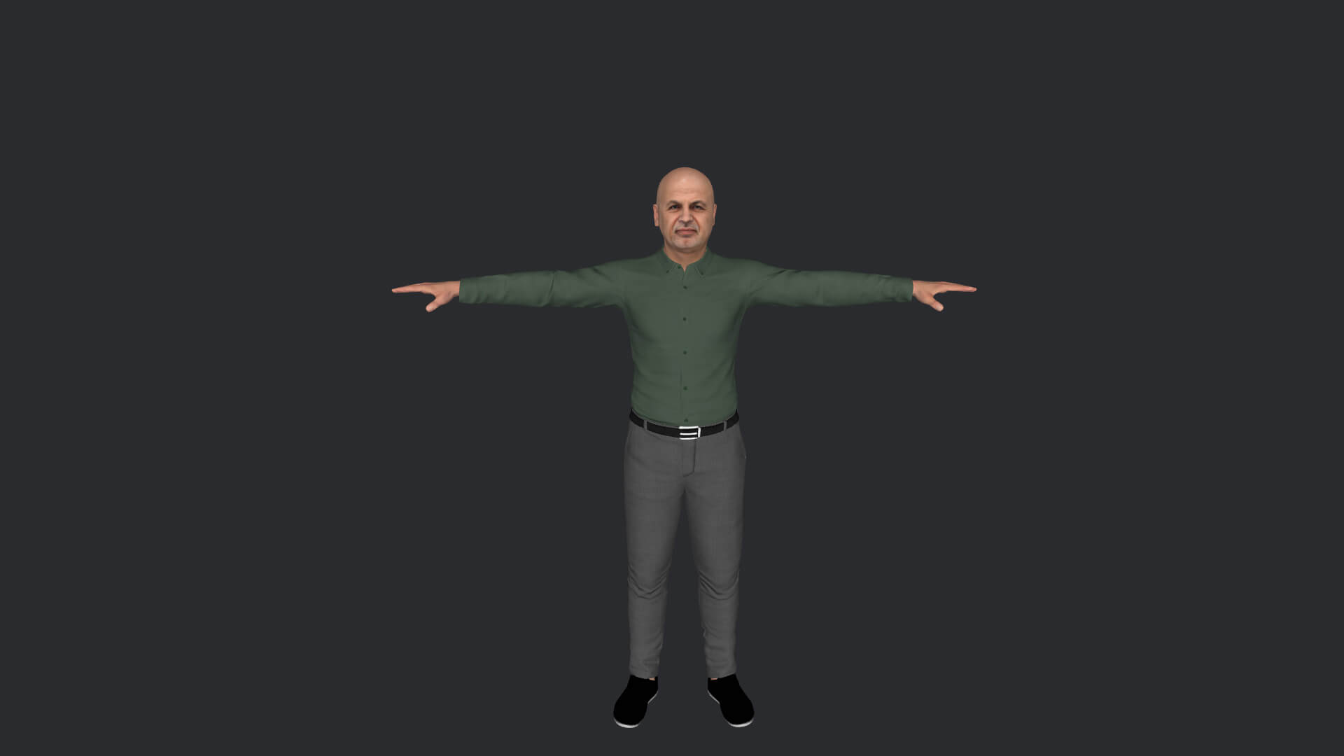 Ashraf Ghani Realistic Full Body Fully Rigged Character - 3D Model by ...