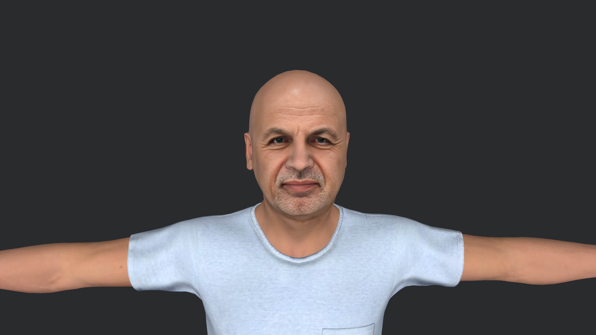 Ashraf Ghani Realistic Full Body Fully Rigged Character - 3D Model by ...
