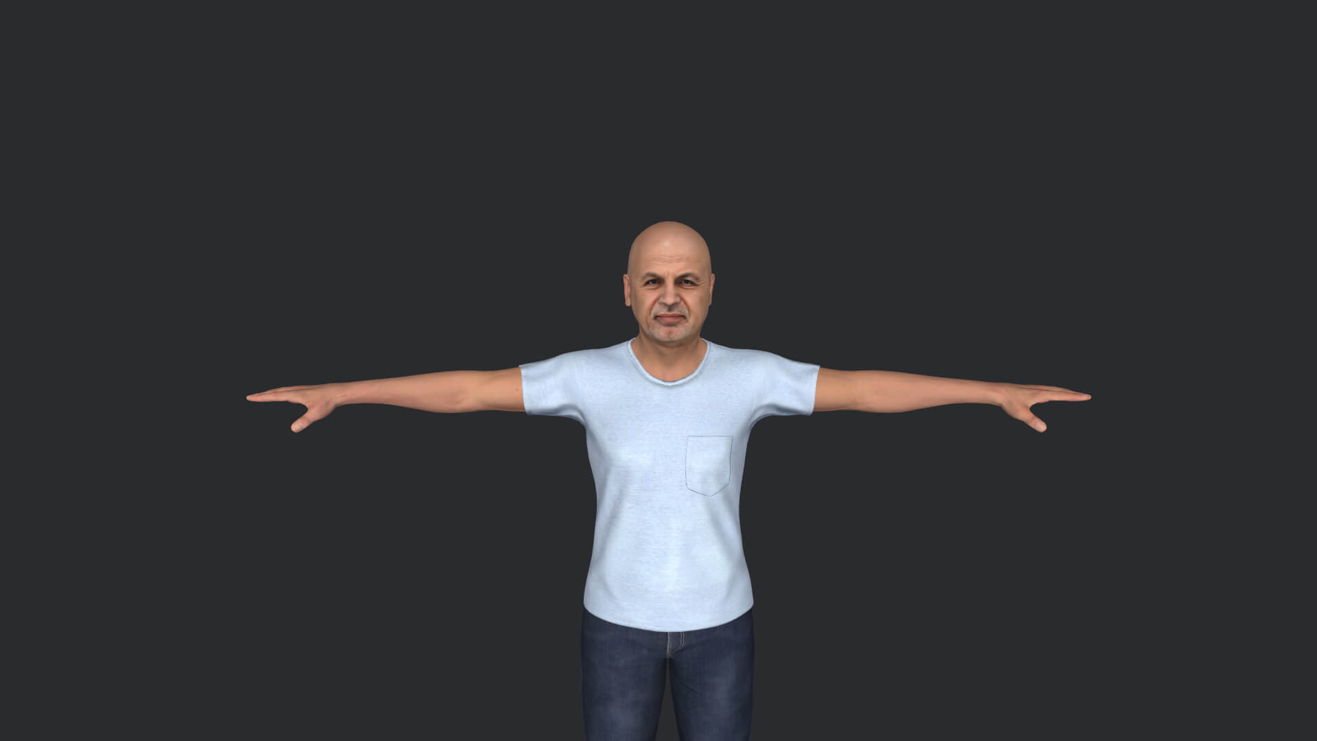 Ashraf Ghani Realistic Full Body Fully Rigged Character - 3D Model by ...