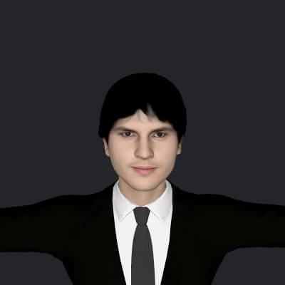 Ashton Kutcher Realistic Full Body Fully Rigged Character - 3D Model by ...