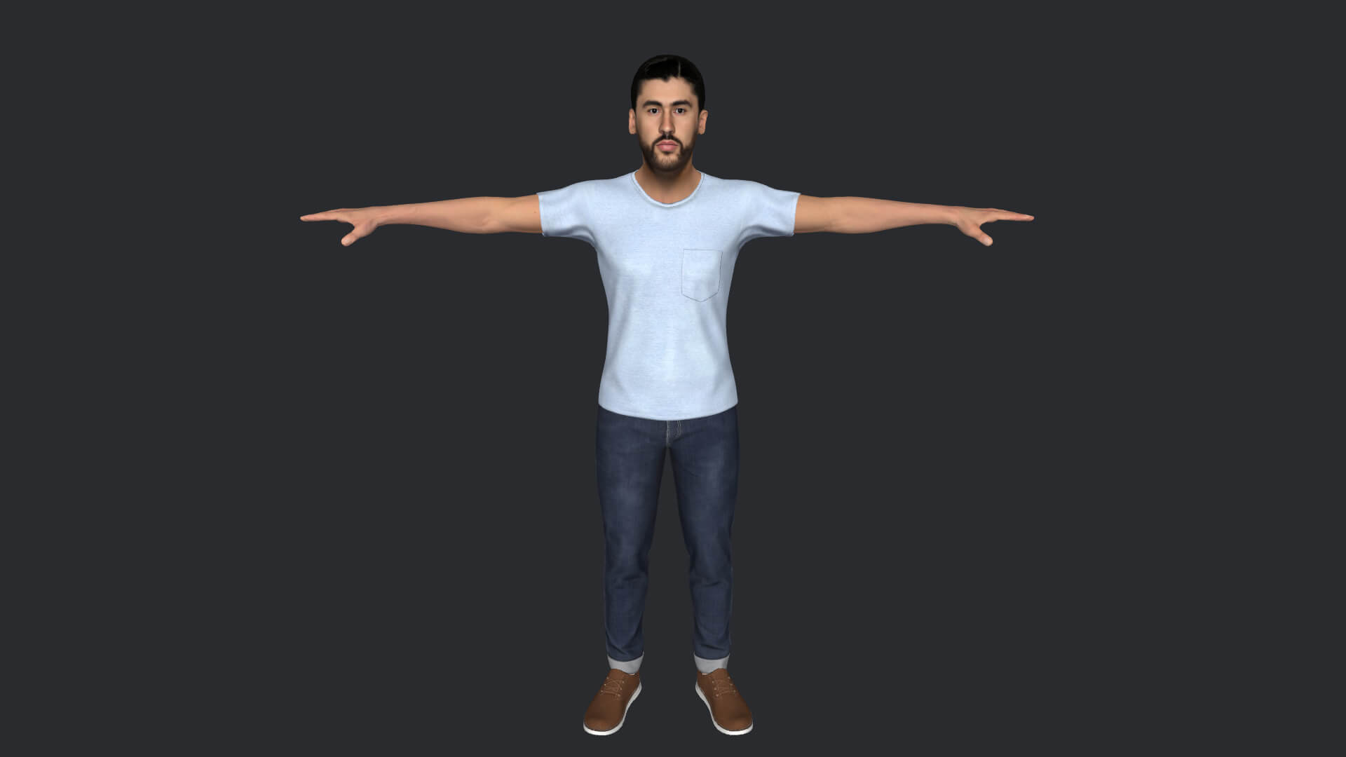 Bad Bunny Character - 3D Model by meta avatars