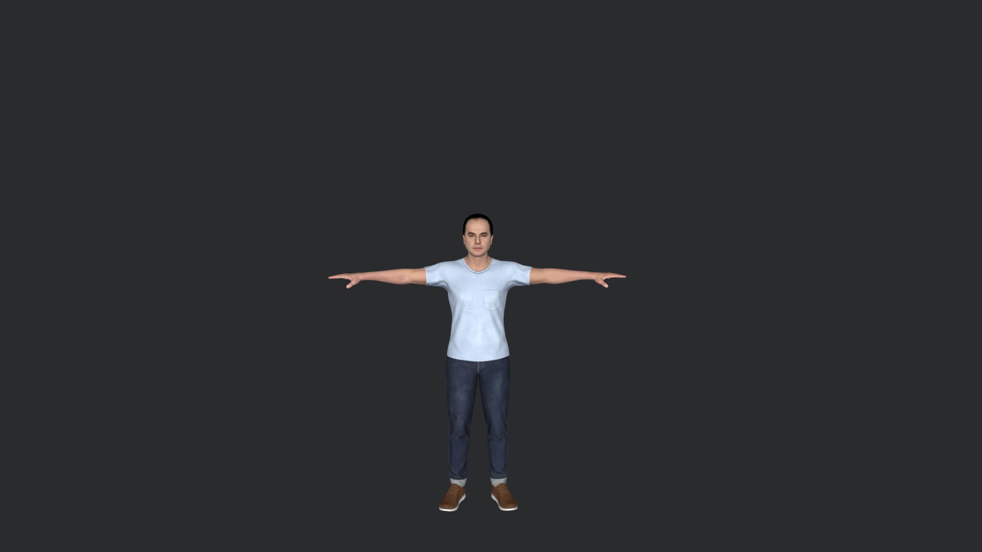 Bajram Begaj Realistic Full Body Fully Rigged Character - 3D Model by ...