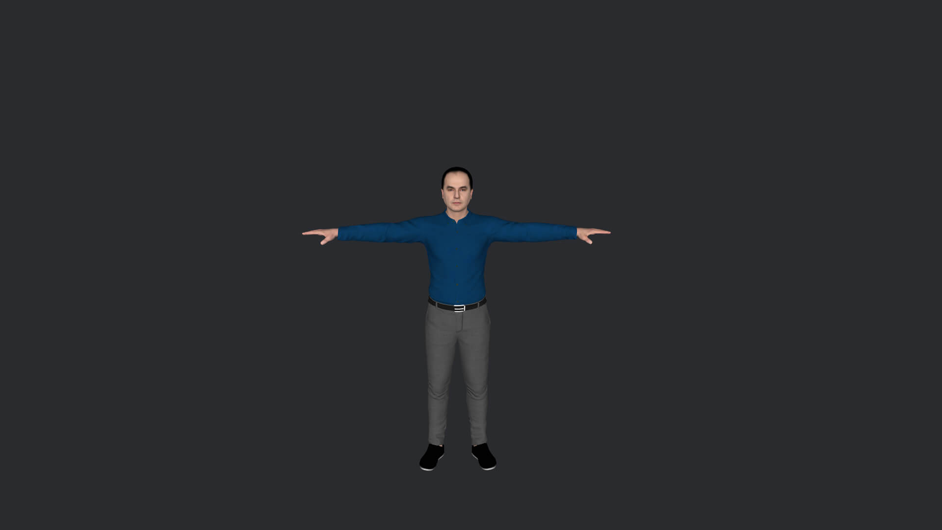 Bajram Begaj Realistic Full Body Fully Rigged Character - 3D Model by ...